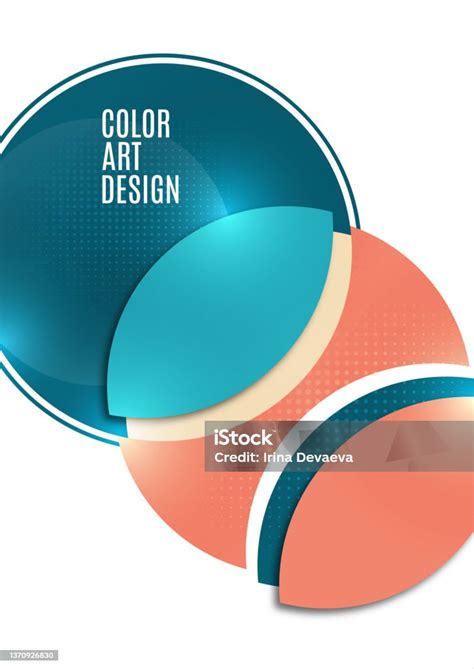 다채로운 종이 컷 모양과 추상적 인 배경 기업 디자인 포스터 배너 명함 엽서용 템플릿입니다 벡터 가리기에 대한 스톡 벡터 아트 및 기타 이미지 Istock