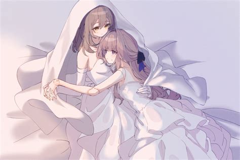 Trailblazer Stelle And Herta Honkai And 1 More Drawn By Genshou Ex Danbooru