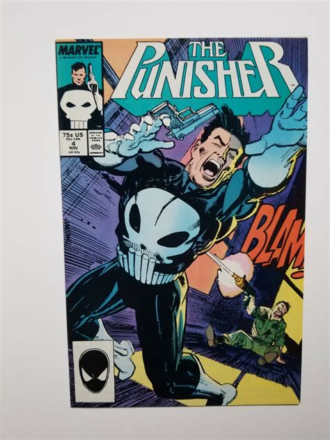 The Punisher 4 Key 1st Appearance Of Microchip Marvel Comics Netfilx Show Ebay