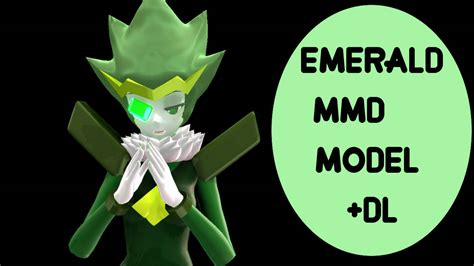 Mmd X Steven Universe Emerald Model Dl By Tsunlion On Deviantart