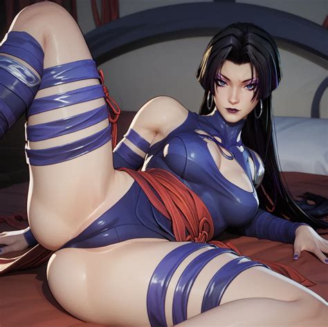 Rule 34 Ai Generated Marvel Marvel Rivals On Bed Psylocke Marvel