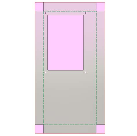 Solved Flat Pattern Extent Mass In Drawing Autodesk Community