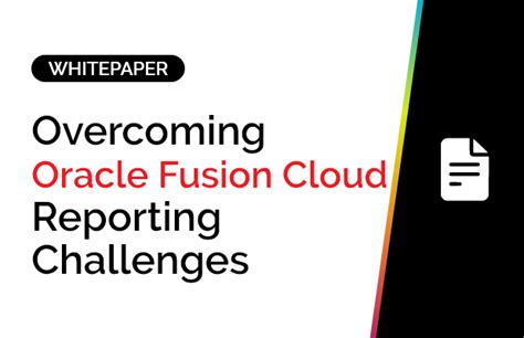 Overcoming Oracle Fusion Cloud Reporting Challenges Business Analytics Platform With Pre Built