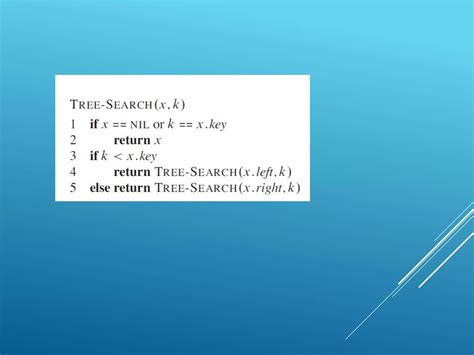 binary search trees ppt