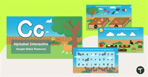 Alphabet Google Interactive Letter C Teach Starter