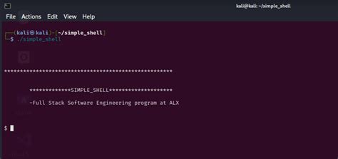 GitHub Saad Out Simple Shell Simple Version Of The Linux Shell With C