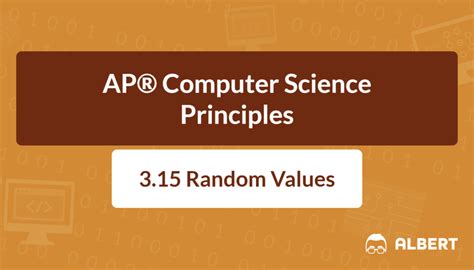 How Do Computers Generate Random Numbers Ap® Csp Review