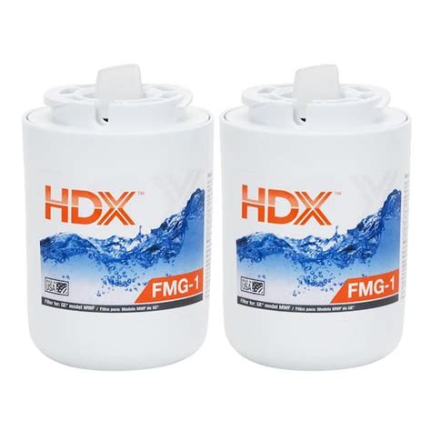 Hdx Fmg 1 Premium Refrigerator Replacement Filter Fits Ge Mwf 2 Pack