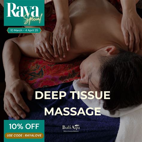 Deep Tissue Massage Spa Malaysia Baliayu Spa Sanctuary