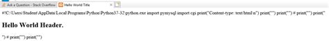 Python Xampp And Pymysql Not Integrating Correctly Stack Overflow