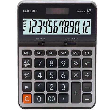 Calculadora Casio Escritorio 12 Digitos DX 120B