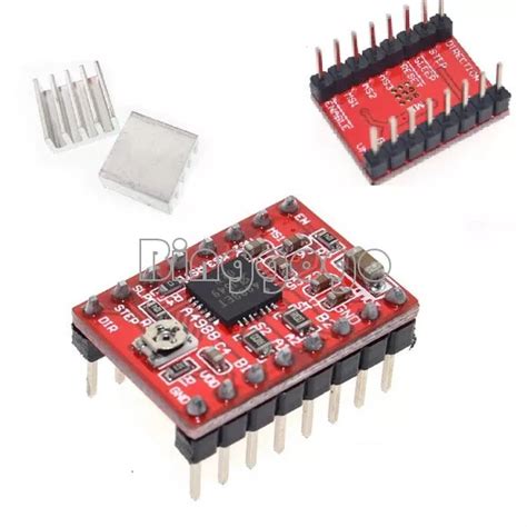 Reprap Stepper Driver Pololu A4988 Stepper Motor Module Aluminum Heat Sink New Eur 1 30