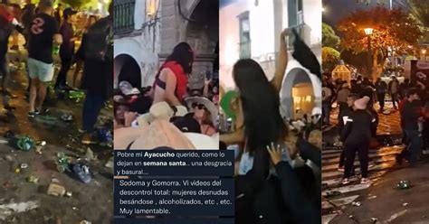 Ayacucho Users Show Their Annoyance When They See The Main Square Full