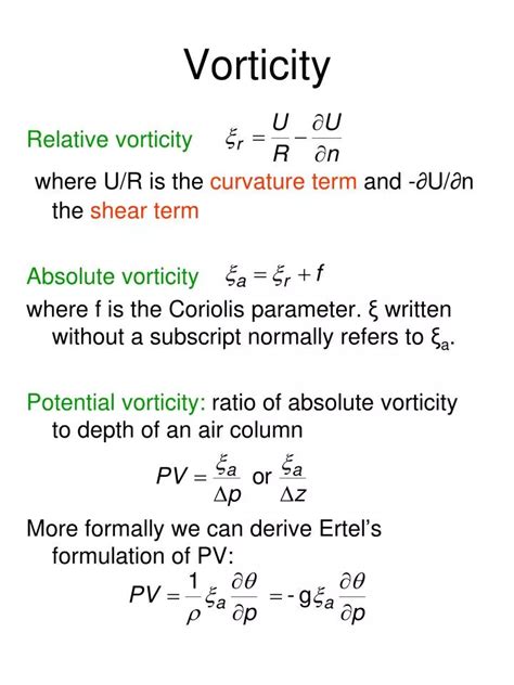 Ppt Vorticity Powerpoint Presentation Id5151726
