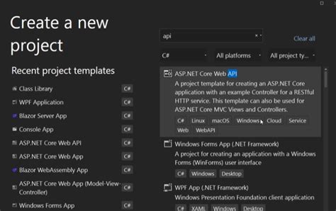 ASP NET Core Web API TIP