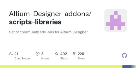 GitHub Altium Designer Addons Scripts Libraries Set Of Community Add