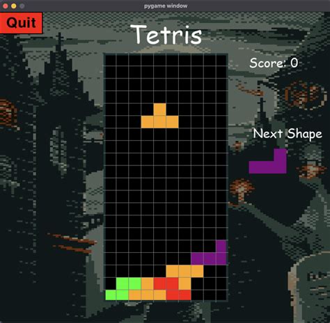 Tetris Devpost
