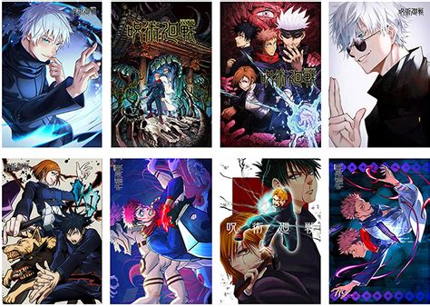 Jujutsu Kaisen Anime Poster Wallpapers Wallpaper Cave