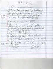 PHYS Week Questions Pdf Course Hero