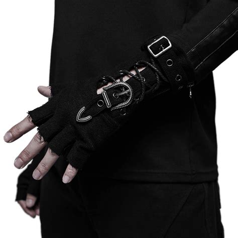 Black Astaroth Gothic Gloves By Punk Rave • The Dark Store™