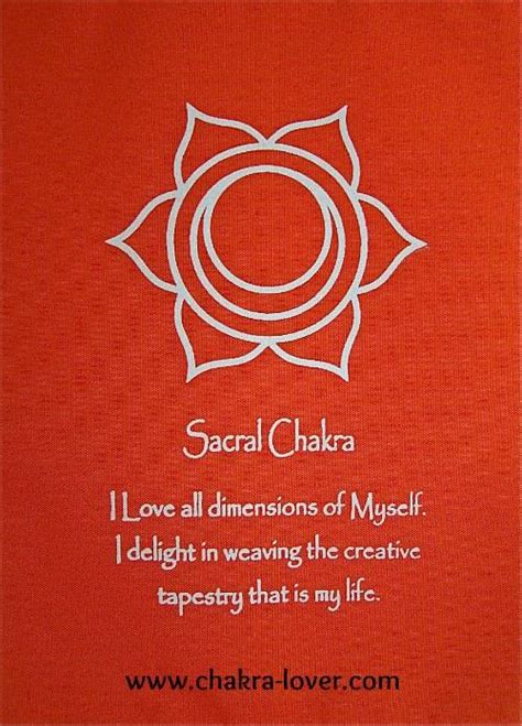 Important Sacral Chakra Information