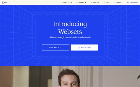Exa Websets使用入口地址 Ai网站最新工具和软件app下载