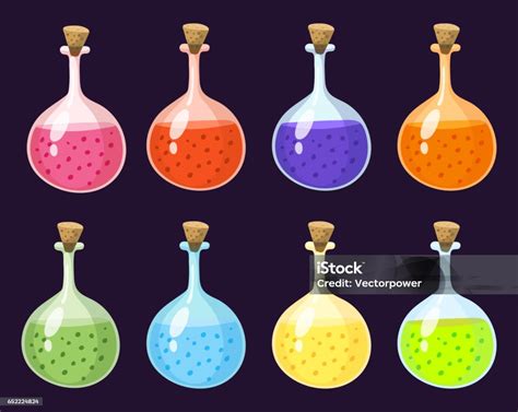 화학 실험실 플라스 크 유리 튜브 액체 바이오 분석 및 의료 과학 장비 화학 연구소 Xperiment 벡터 일러스트 레이 션 0명에 대한 스톡 벡터 아트 및 기타 이미지