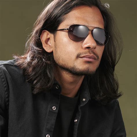 Ambit Black Gradient Aviator Sunglasses In Stock Waykins