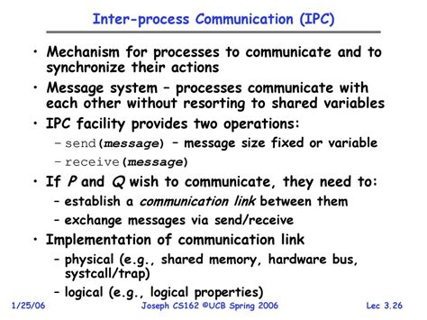 Cs162 Operating Systems And Systems Programming Lecture 3 Concurrency Processes Threads And