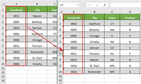 java sort data in excel