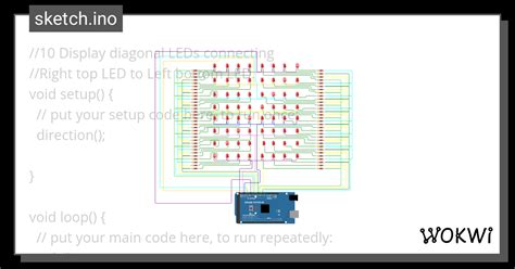 Espdotmartixset110 Wokwi Esp32 Stm32 Arduino Simulator