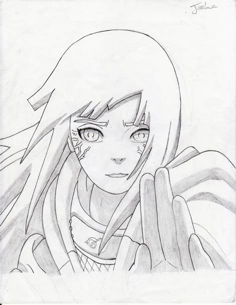 Нарисовать хината хьюга из наруто Zefirka Club фото и картинки