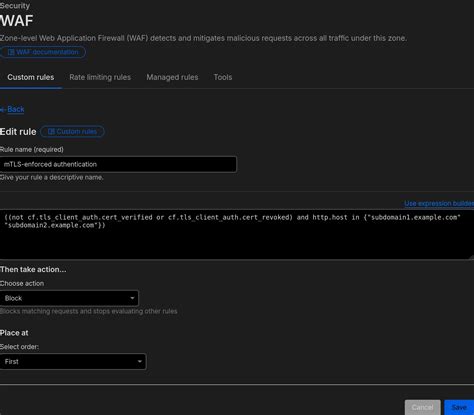 Mtls Via Cloudflare Dans Garden