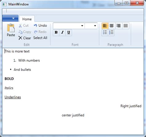 Create Your Own Format Bar For The WPF RichTextBox Brian Lagunas