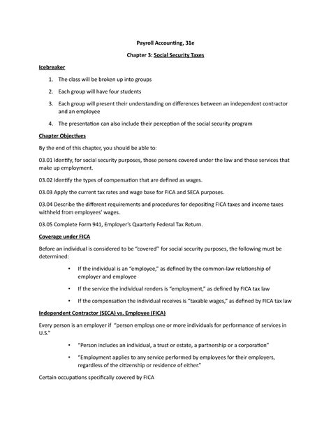 Chapter 3 Payroll Accounting Payroll Accounting 31e Chapter 3