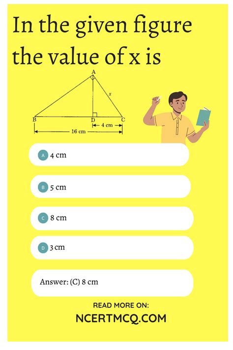 MCQ Questions For Class Maths Chapter Triangles With Answers NCERT MCQ