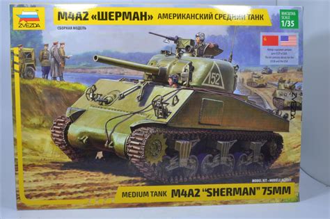 SHERMAN 1/35 ZVEZDA
