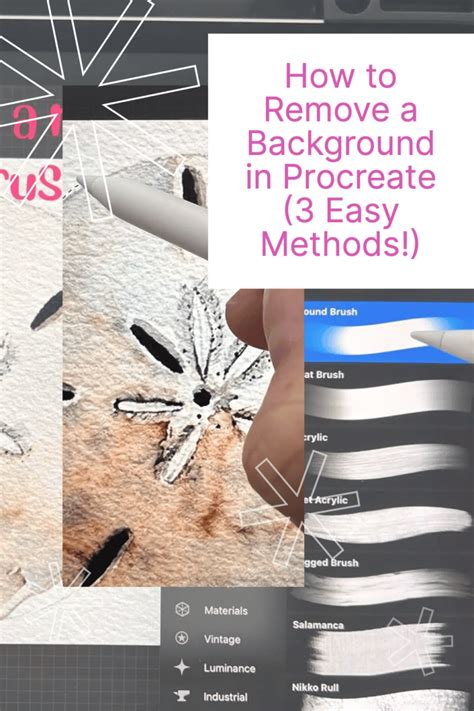 How To Remove Background In Procreate 3 Easy Methods Artsydee Drawing Painting Craft
