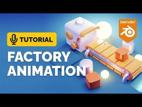 Free Video Blender Factory Animation Tutorial Polygon Runway From