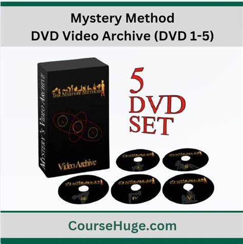 Mystery Method Dvd Video Archive Dvd 1 5