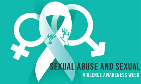 Sexual Abuse And Sexual Violence Awareness Week Background Banner