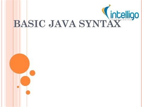 Java Tutorial PPT PPT