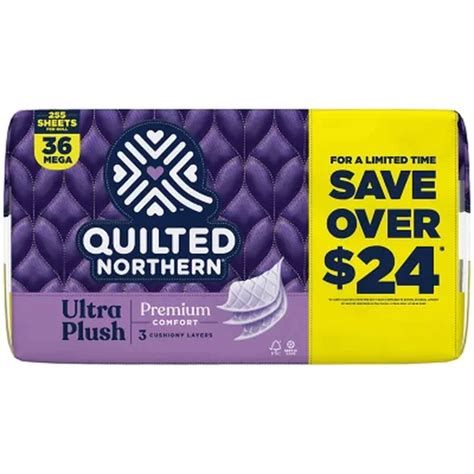 Quilted Northern Ultra Plush Toilet Paper 255 Sheetsroll 36 Rolls