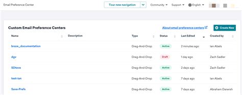 Drag And Drop Email Preference Center