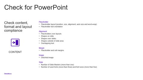 Guide To Check Omnidocs