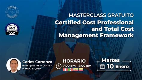 Master Class Certified Cost Professional And Total Cost Management Master Class Certified Cost Professional And Total Cost Management