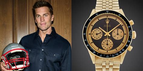 Tom Bradys Rolex Daytona Paul Newman John Player Special Sells For