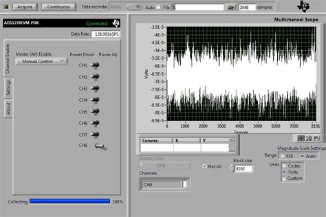Ads 1278 Short Circuited Input Results Data Converters Forum Data