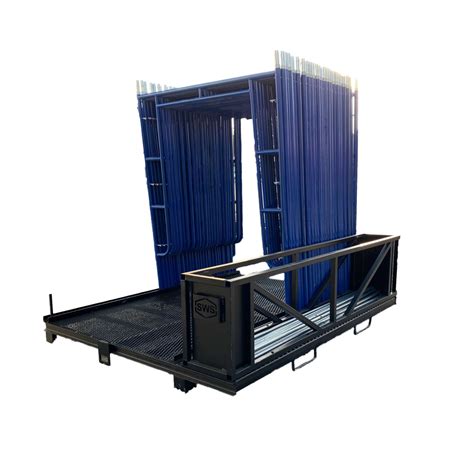Storage Rack For Scaffolding