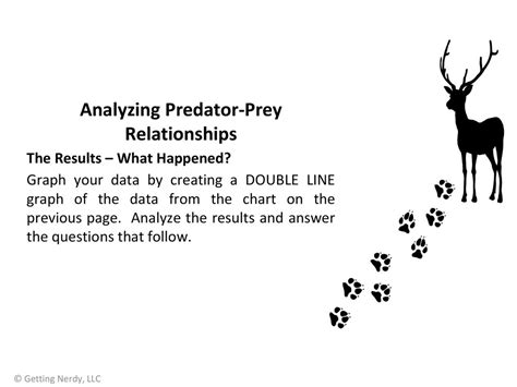 Analyzing Predator Prey Relationships Ppt Download Worksheets Library